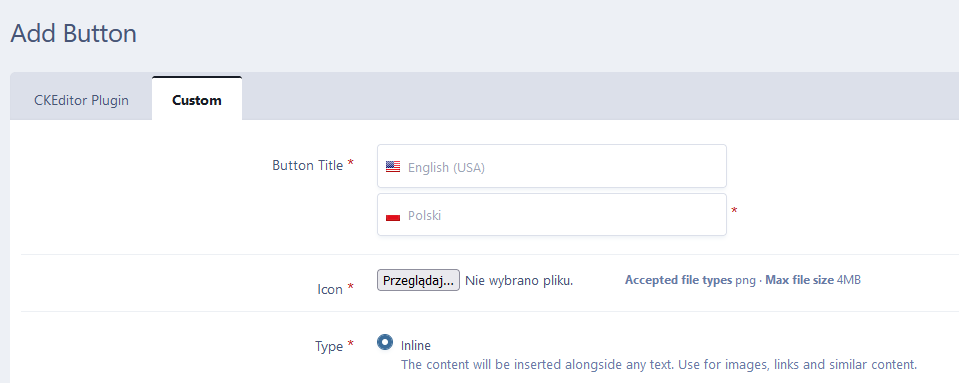 CKEditor "Add Button" - an option to assign FA icon - Feedback - Invision Community